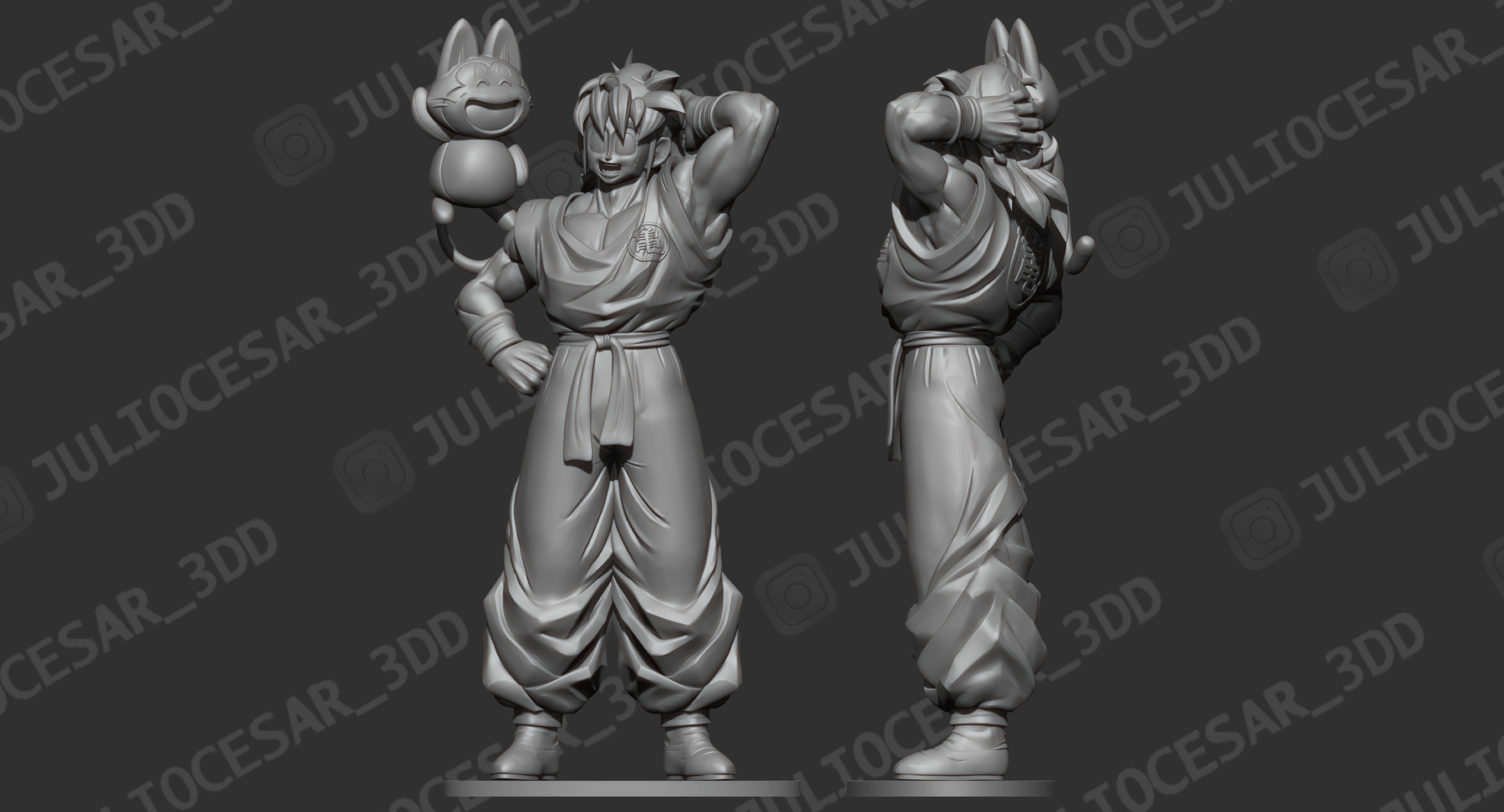 ArtStation - Yamcha and Puar | Resources