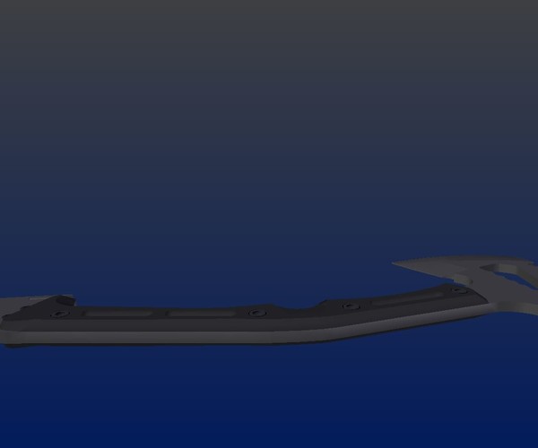 ArtStation - Pointman Axe 3D model game asset | Game Assets