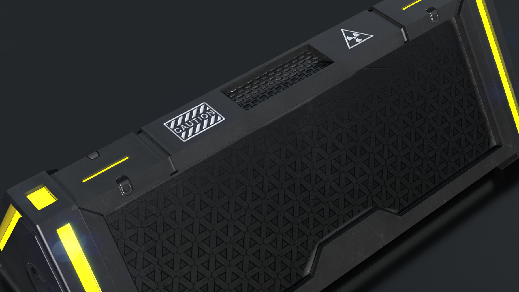 ArtStation - Sci-Fi Box v3 - 3D Game Model | Game Assets