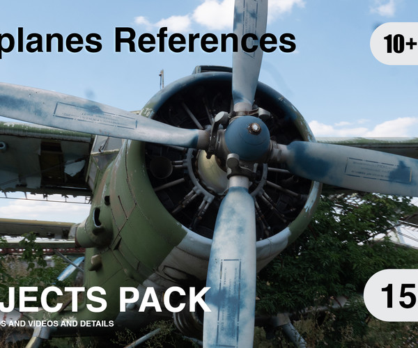 ArtStation - Photo Reference Pack: OLD AIRPLANES, Aeroplanes AND BROKEN ...
