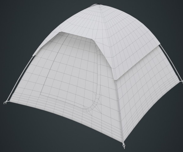 ArtStation - Camping Tent 1A | Game Assets