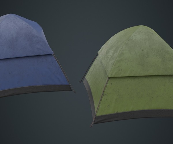 ArtStation - Camping Tent 1B | Game Assets