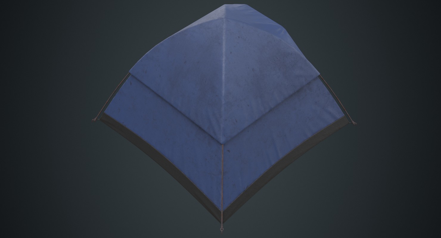 ArtStation - Camping Tent 1B | Game Assets