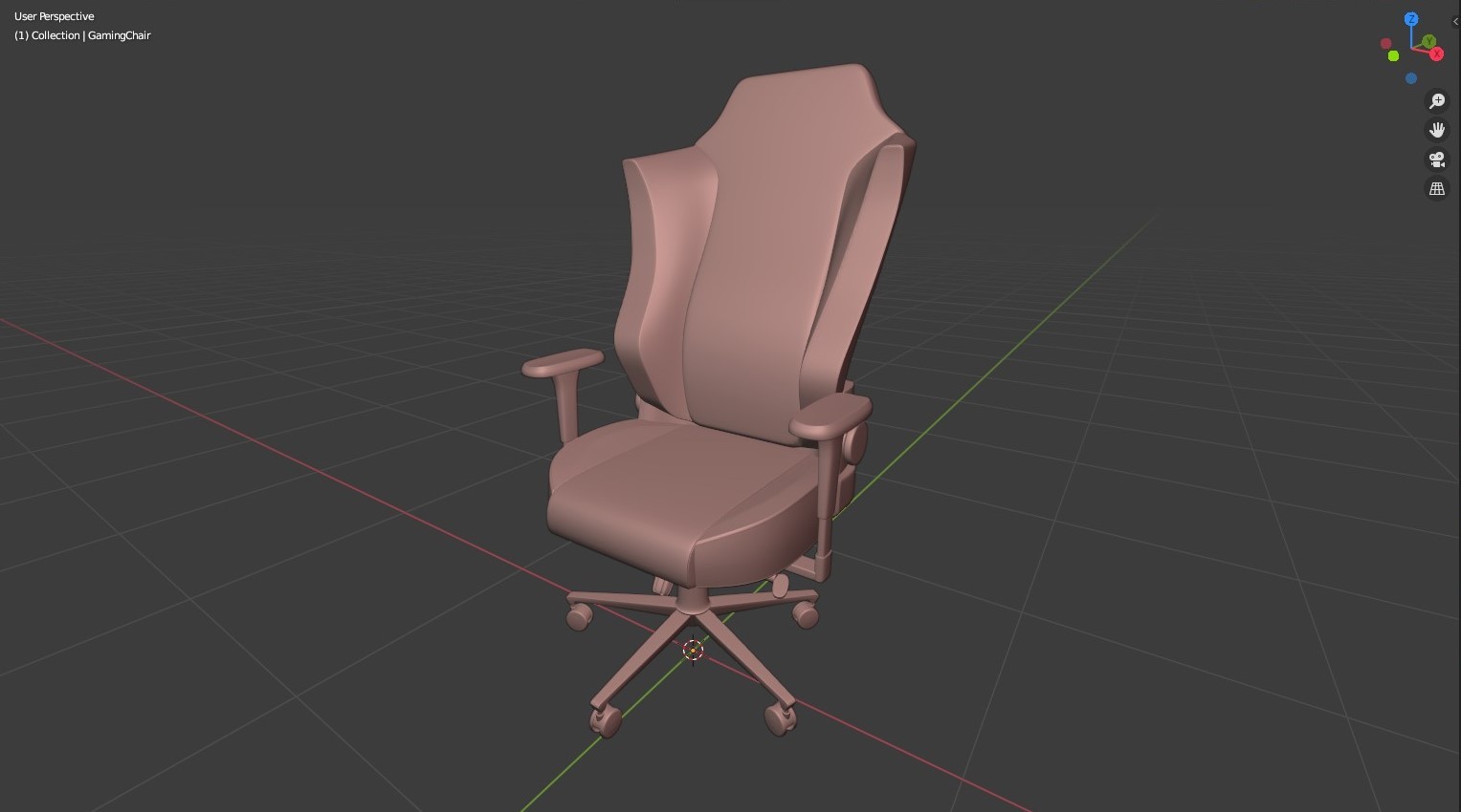 ArtStation - Gaming Chair 3D Model | Game Assets