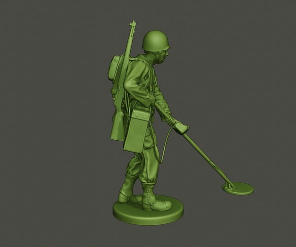 ArtStation - American engineer soldier ww2 Analyzing A9 | Resources