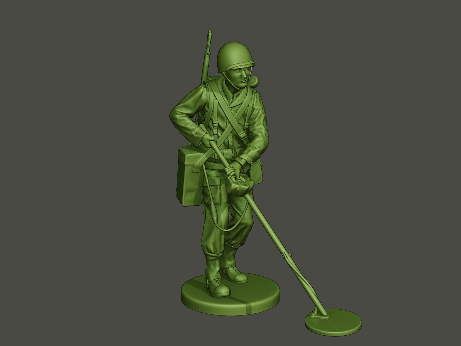 ArtStation - American engineer soldier ww2 Analyzing A9 | Resources