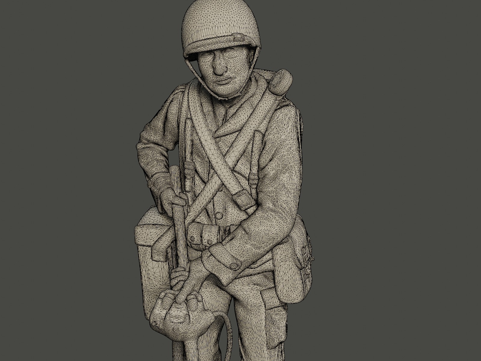 ArtStation - American engineer soldier ww2 Analyzing A9 | Resources