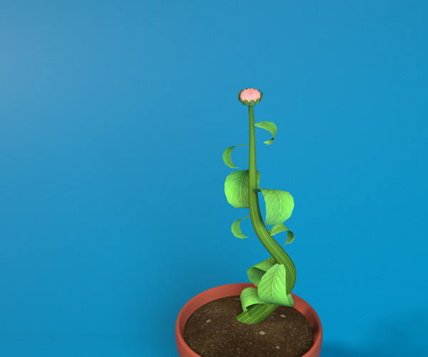 ArtStation - Daisy Flower Animated | Game Assets