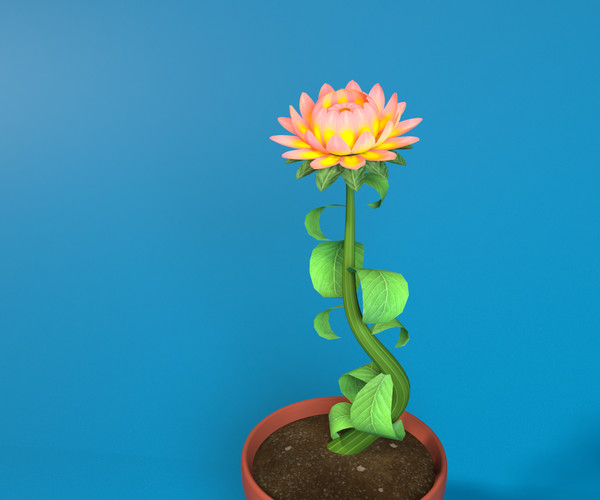 ArtStation - Daisy Flower Animated | Game Assets