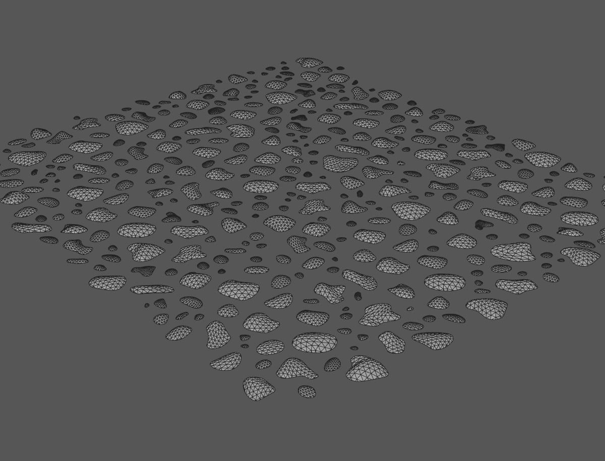 ArtStation - Liquid droplets bundle - Seamless patch of water drops 3D ...