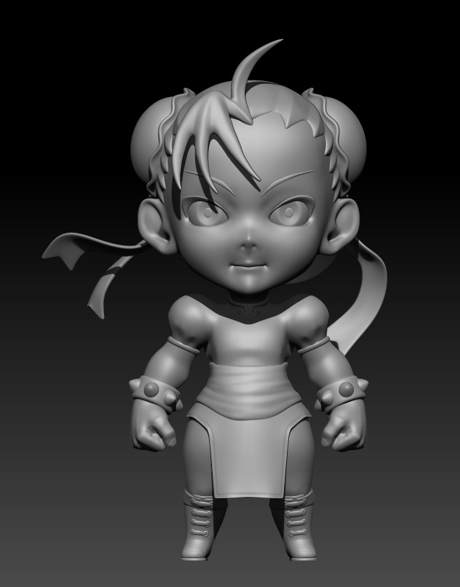 ArtStation - Chun_Li_pocket | Game Assets