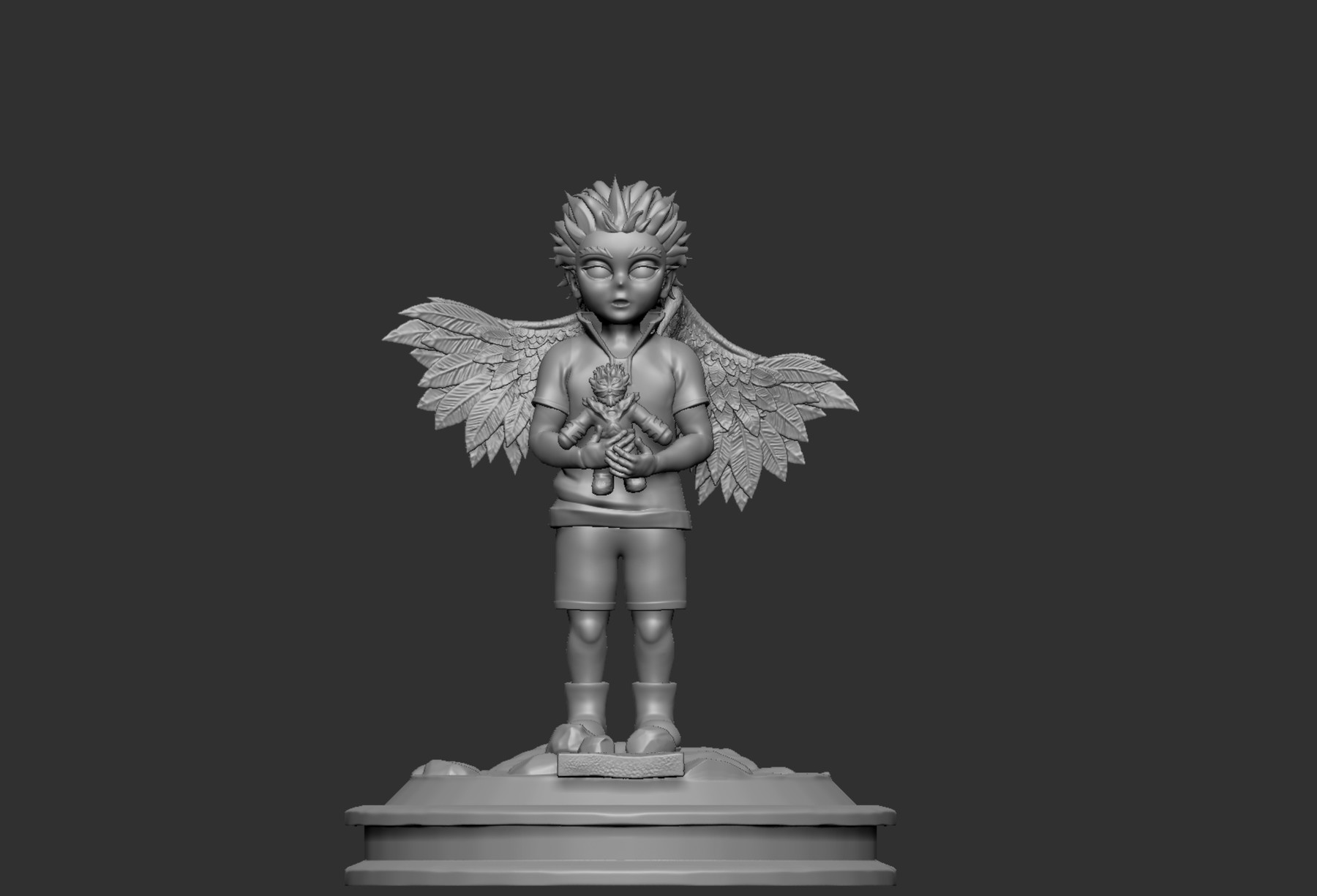 ArtStation - Keigo Takami (Boku no Hero Academia hawx) 3d print model ...