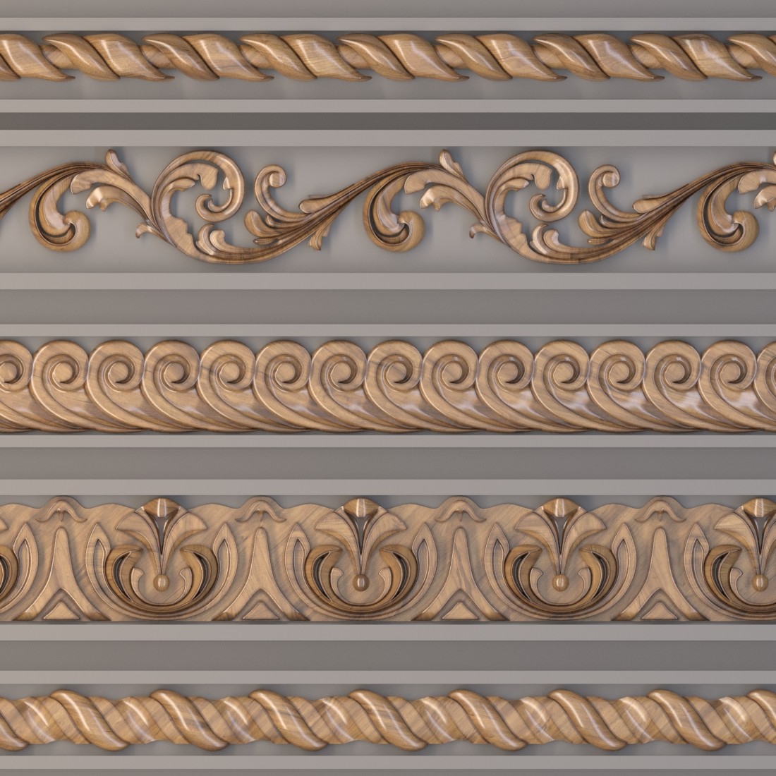 ArtStation - 5 Ornament trim 04 | Resources