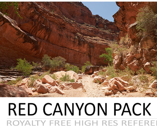 ArtStation - RED CANYON PACK | Resources