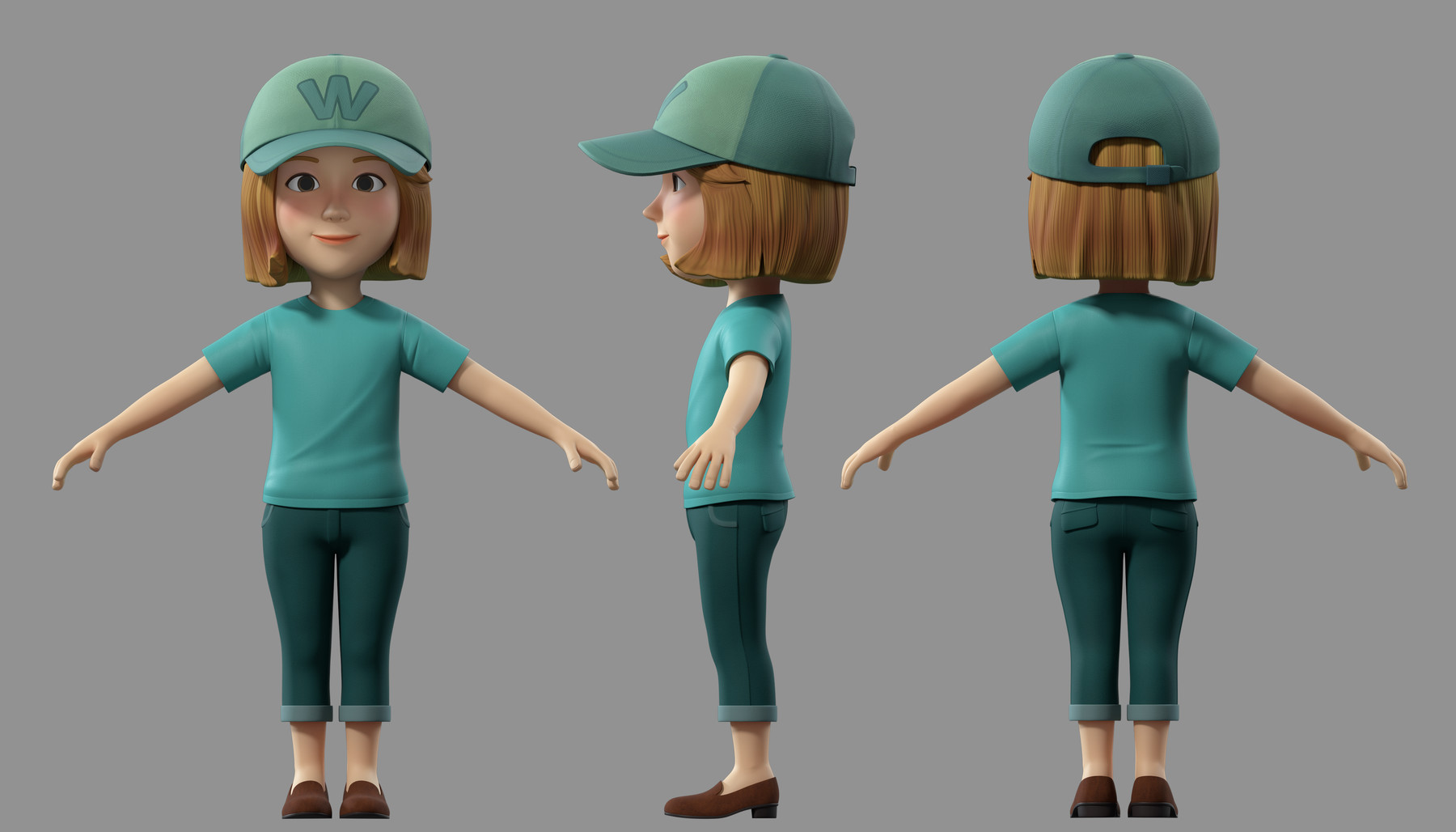 ArtStation - cartoon girl woman | Resources