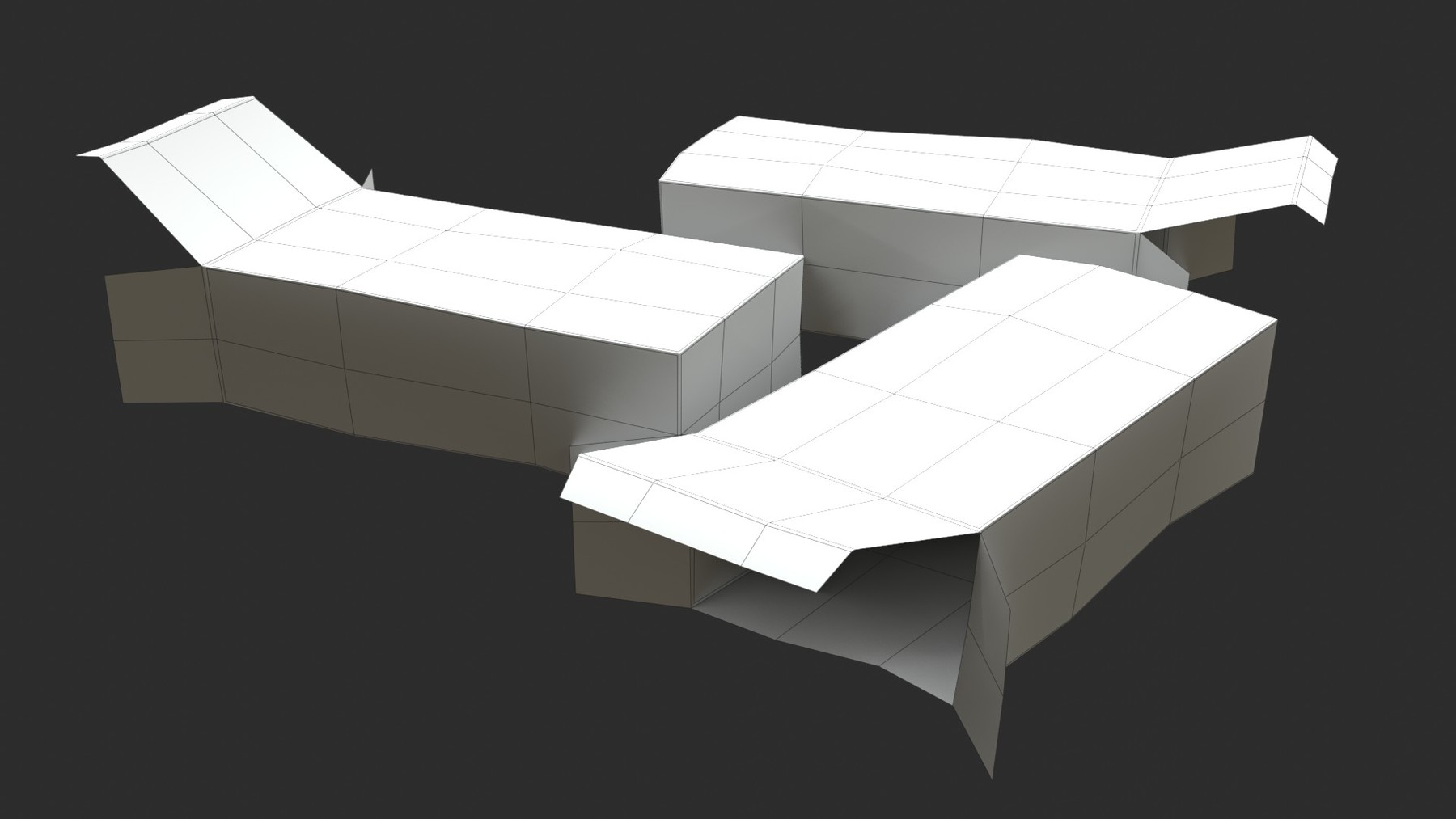 ArtStation - US K-Ration boxes End War WWII - Dirty version | Game Assets