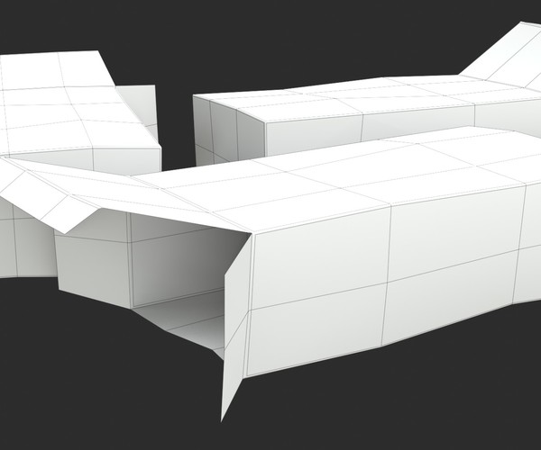 ArtStation - US K-Ration boxes End War WWII - Dirty version | Game Assets