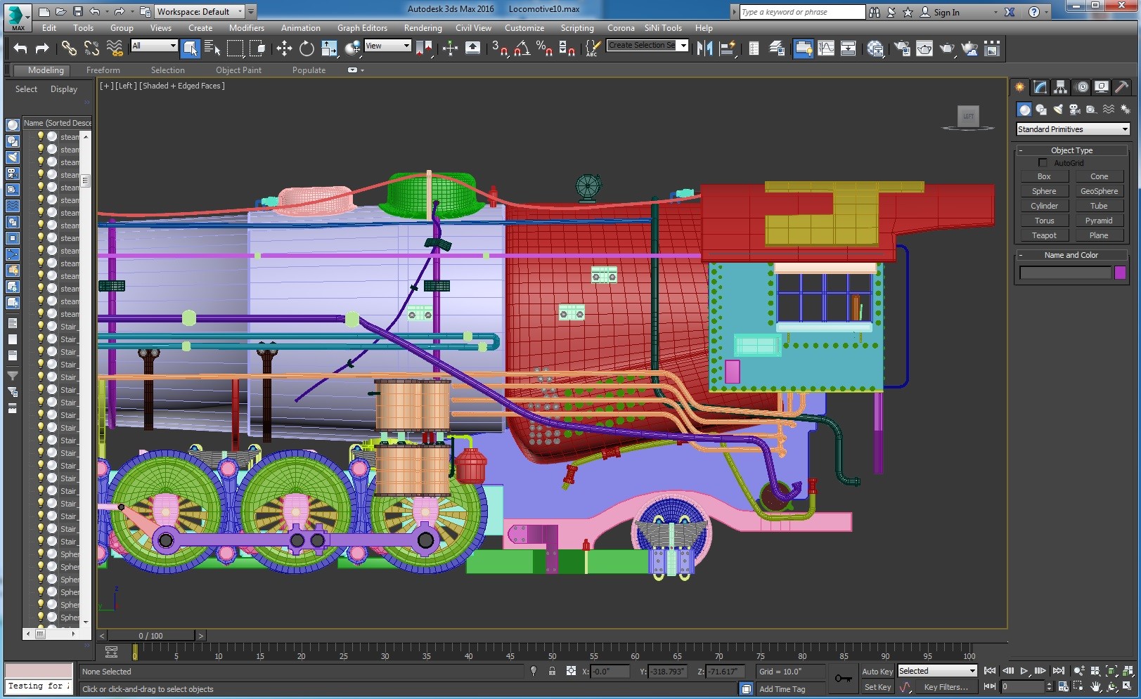 ArtStation - Locomotive | Game Assets