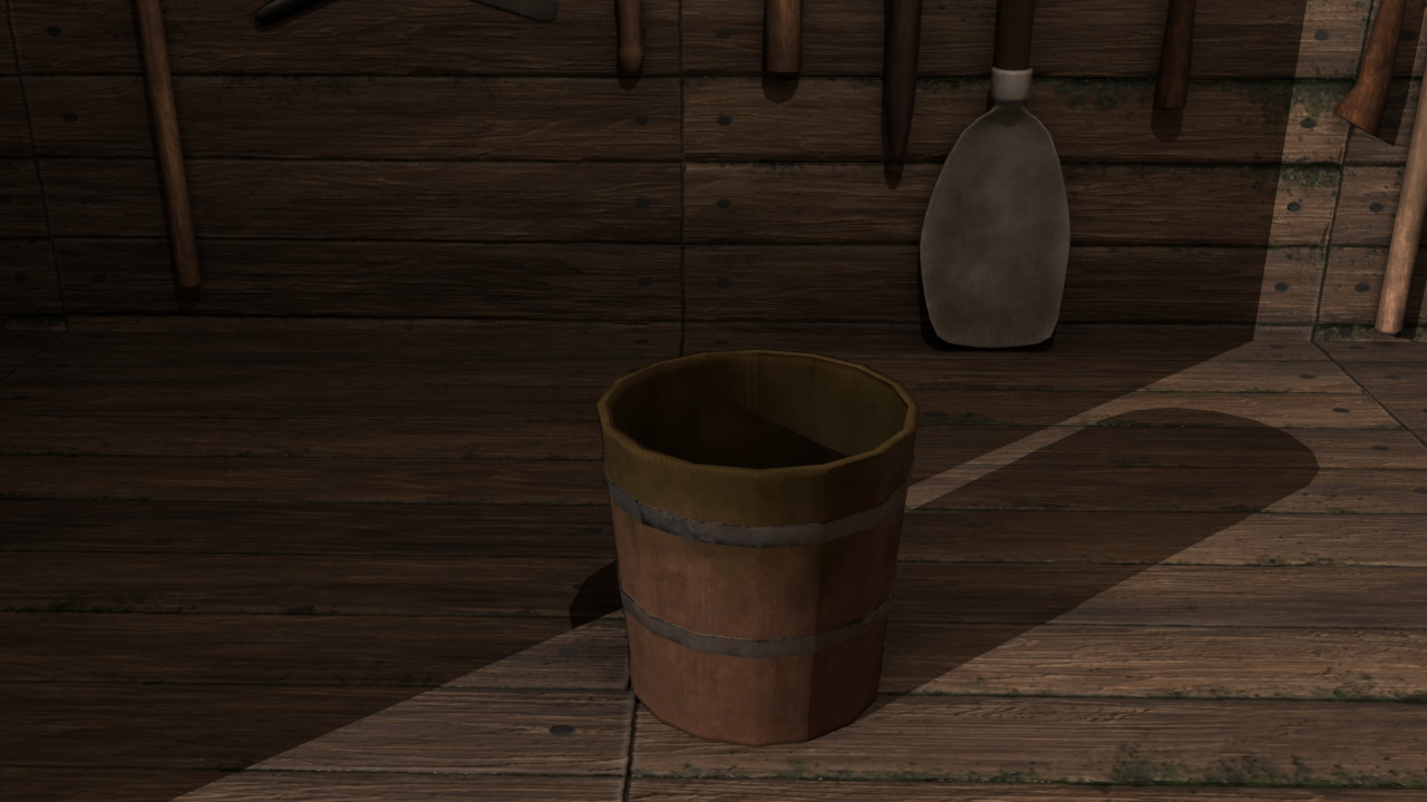 ArtStation - 13 farm horror low polly props with PBR textures | Game Assets