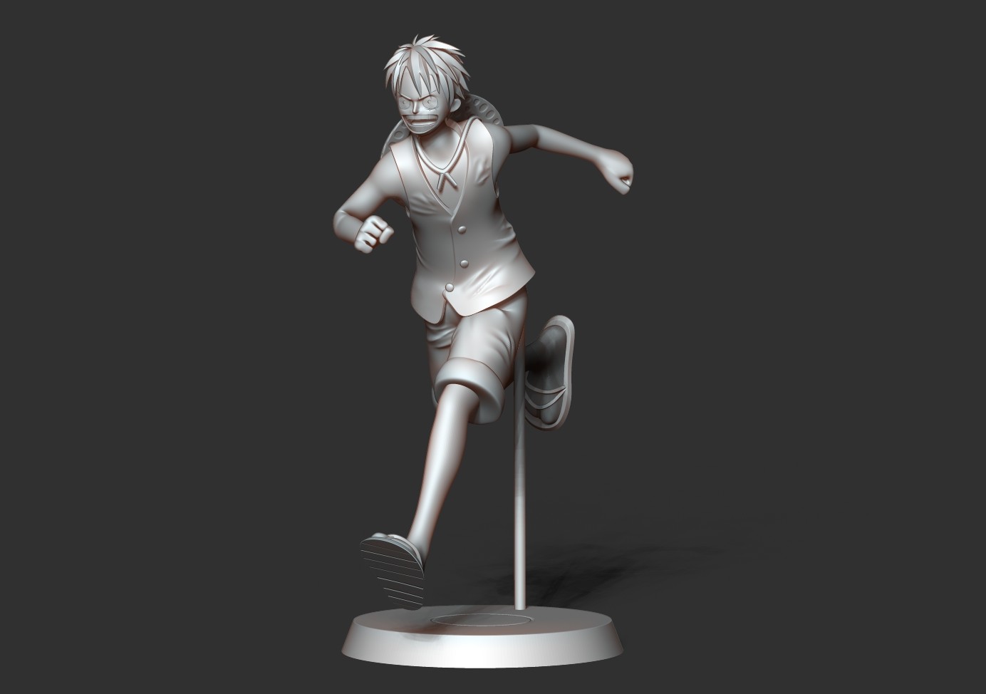 ArtStation - Luffy running | Resources
