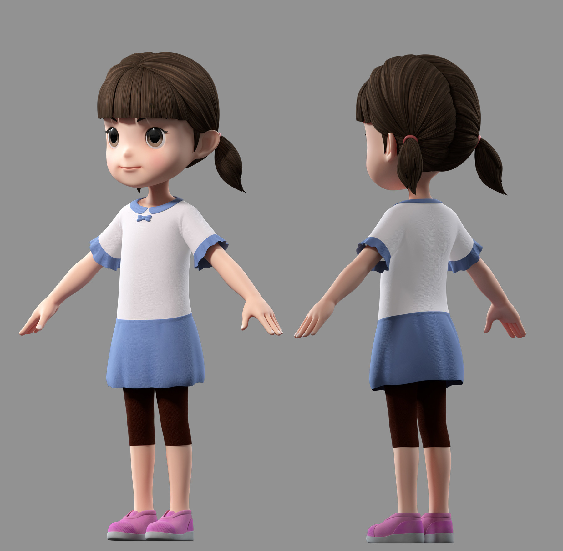 ArtStation - cartoon girl child | Resources