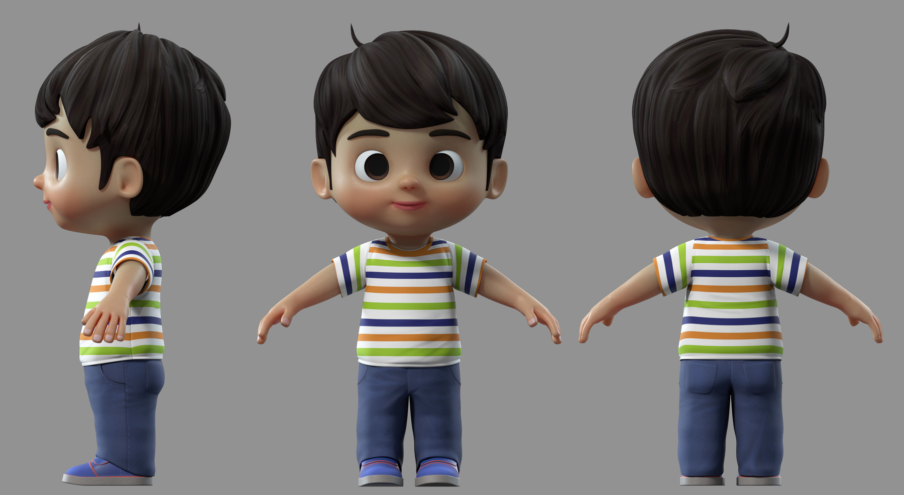 ArtStation - cartoon boy kids | Resources