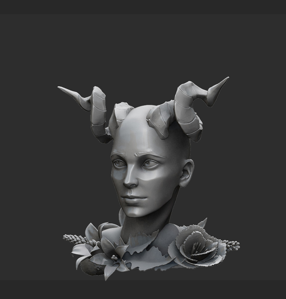 ArtStation - Free stylized horns pack | Brushes