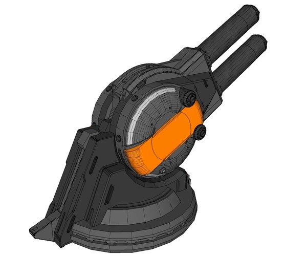 ArtStation - Strogg Cannon | Resources