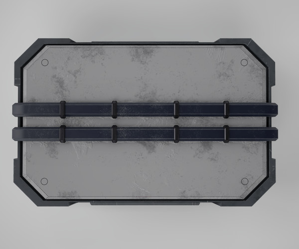 ArtStation - Military Box - Real Time/3D Model/4k Textures/Files(MB ...