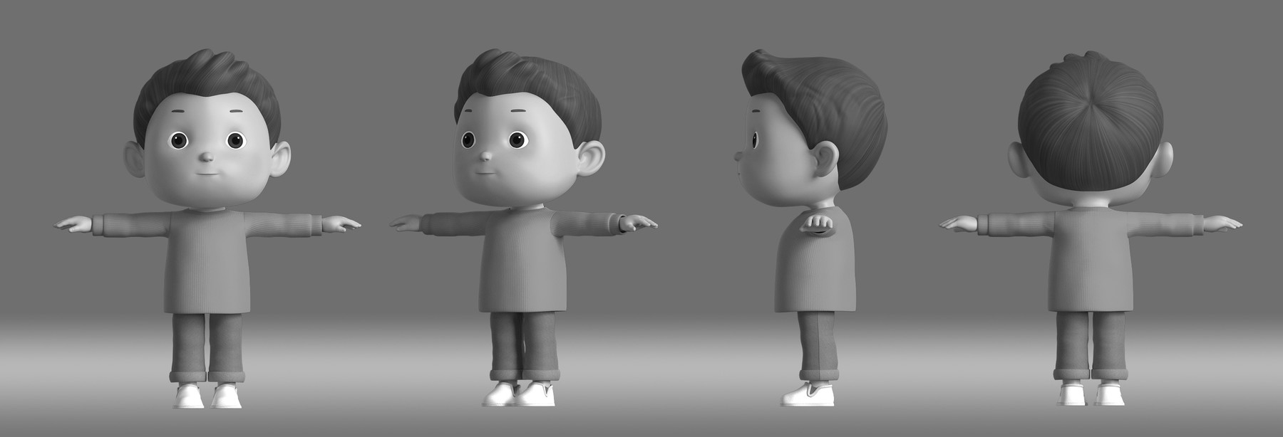 ArtStation - cartoon boy kids child | Resources