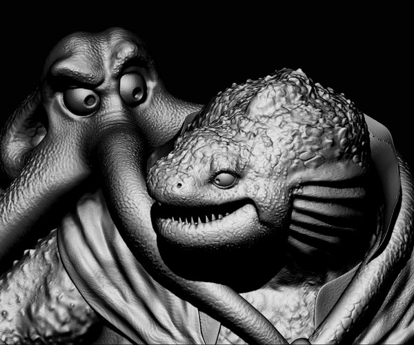 ArtStation - octopus creature | Resources