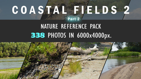 ArtStation - Coastal fields - Photo Reference Pack | Resources