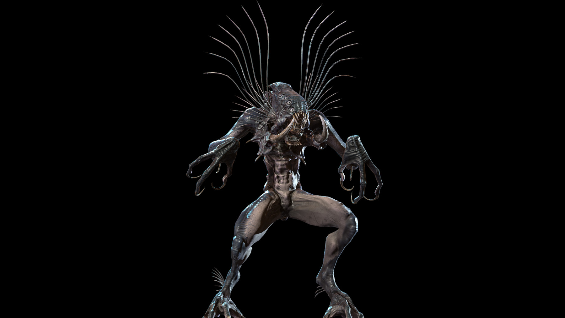 ArtStation - Swamp Monster | Game Assets