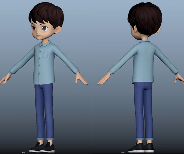 ArtStation - cartoon boy child | Resources