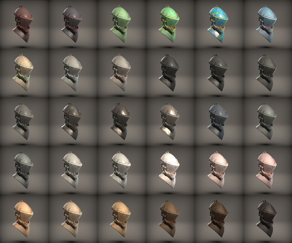 ArtStation - 41 Keyshot Materials - Procedural materials to show off ...