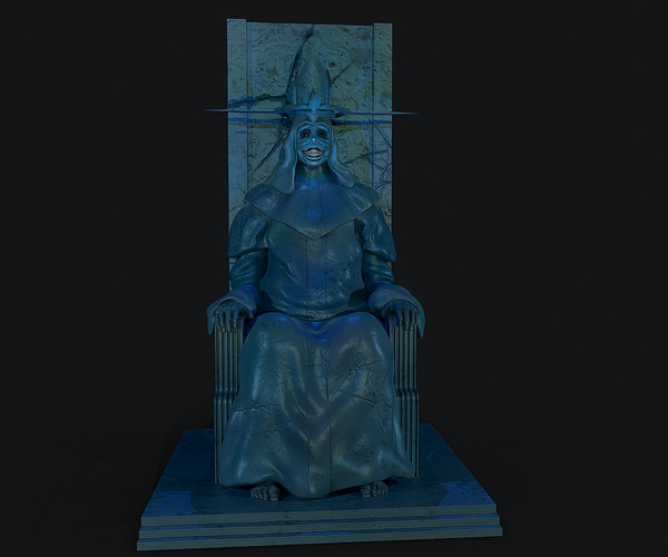 ArtStation - Statue of God 3D print model | Game Assets