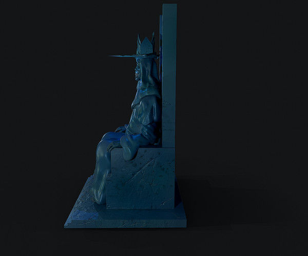 ArtStation - Statue of God 3D print model | Game Assets