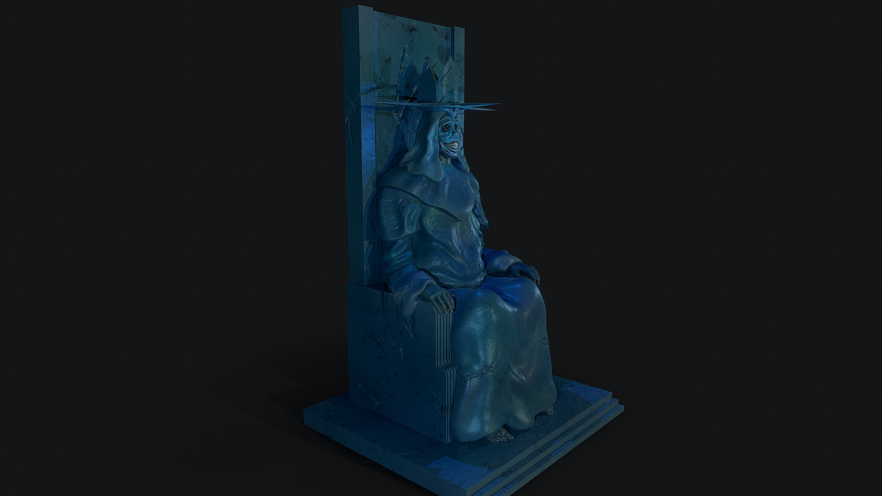 ArtStation - Statue of God 3D print model | Game Assets