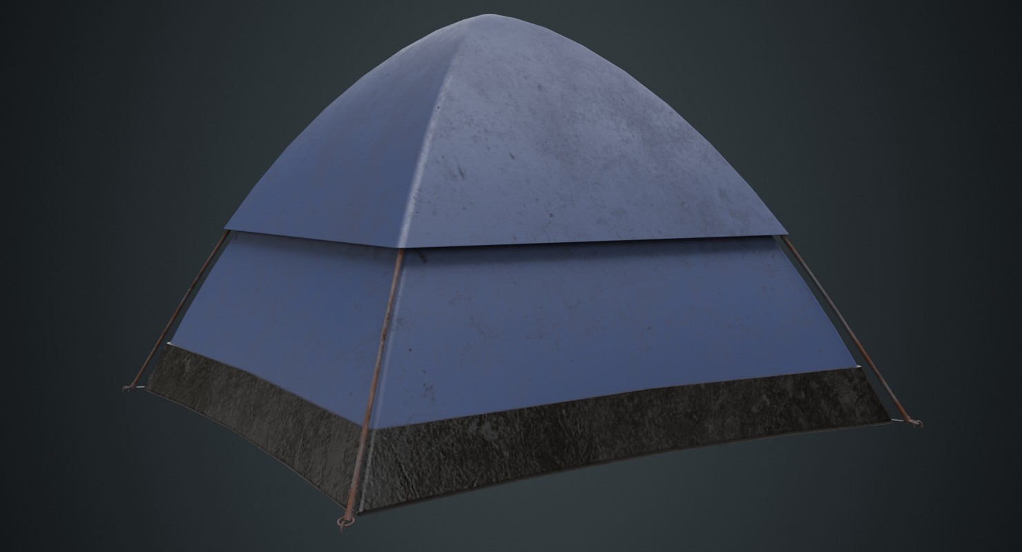 ArtStation - Camping Tent 2B | Game Assets