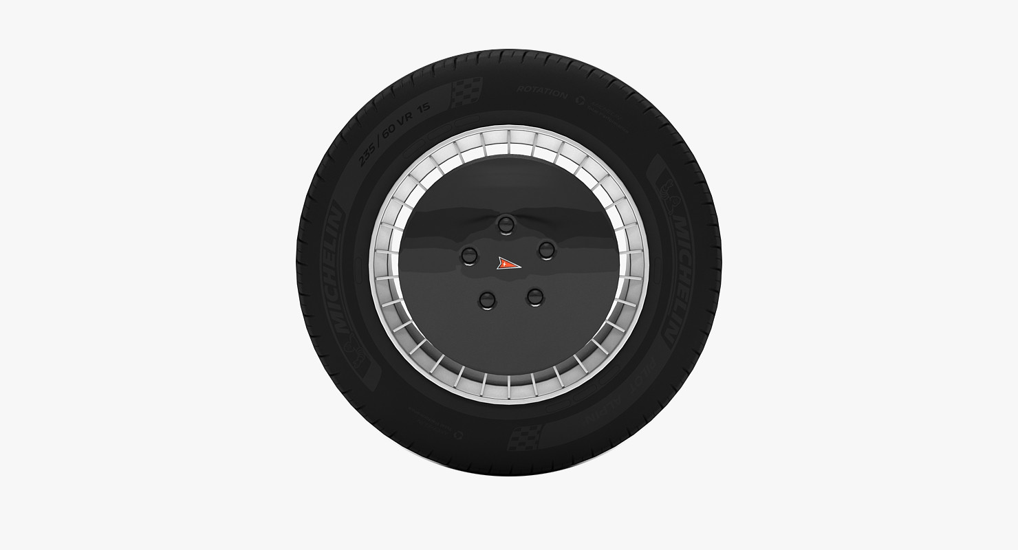 ArtStation - Knight Rider Wheel 3D Model | Game Assets