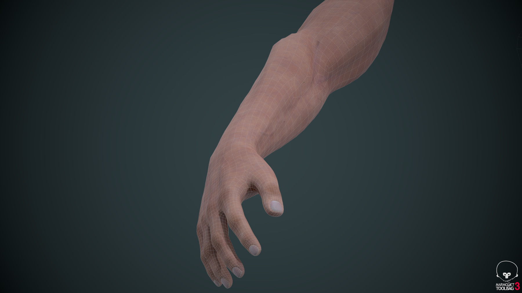 ArtStation - Two Arms Rigged Low-poly | Game Assets