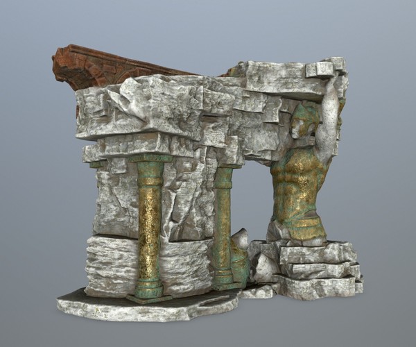 ArtStation - old temple | Game Assets