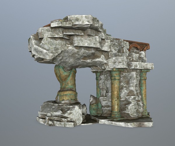 ArtStation - old temple | Game Assets