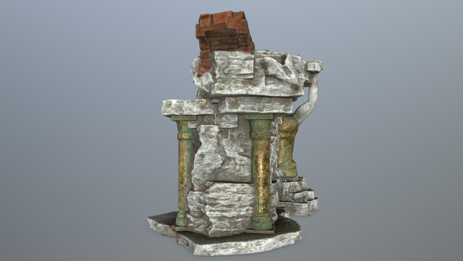ArtStation - old temple | Game Assets