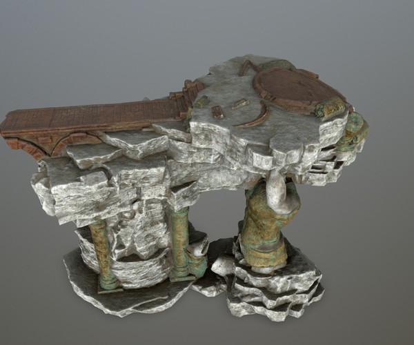 ArtStation - old temple | Game Assets