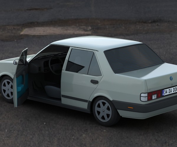 ArtStation - Tofas Dogan SLX Angel 3D Model | Game Assets