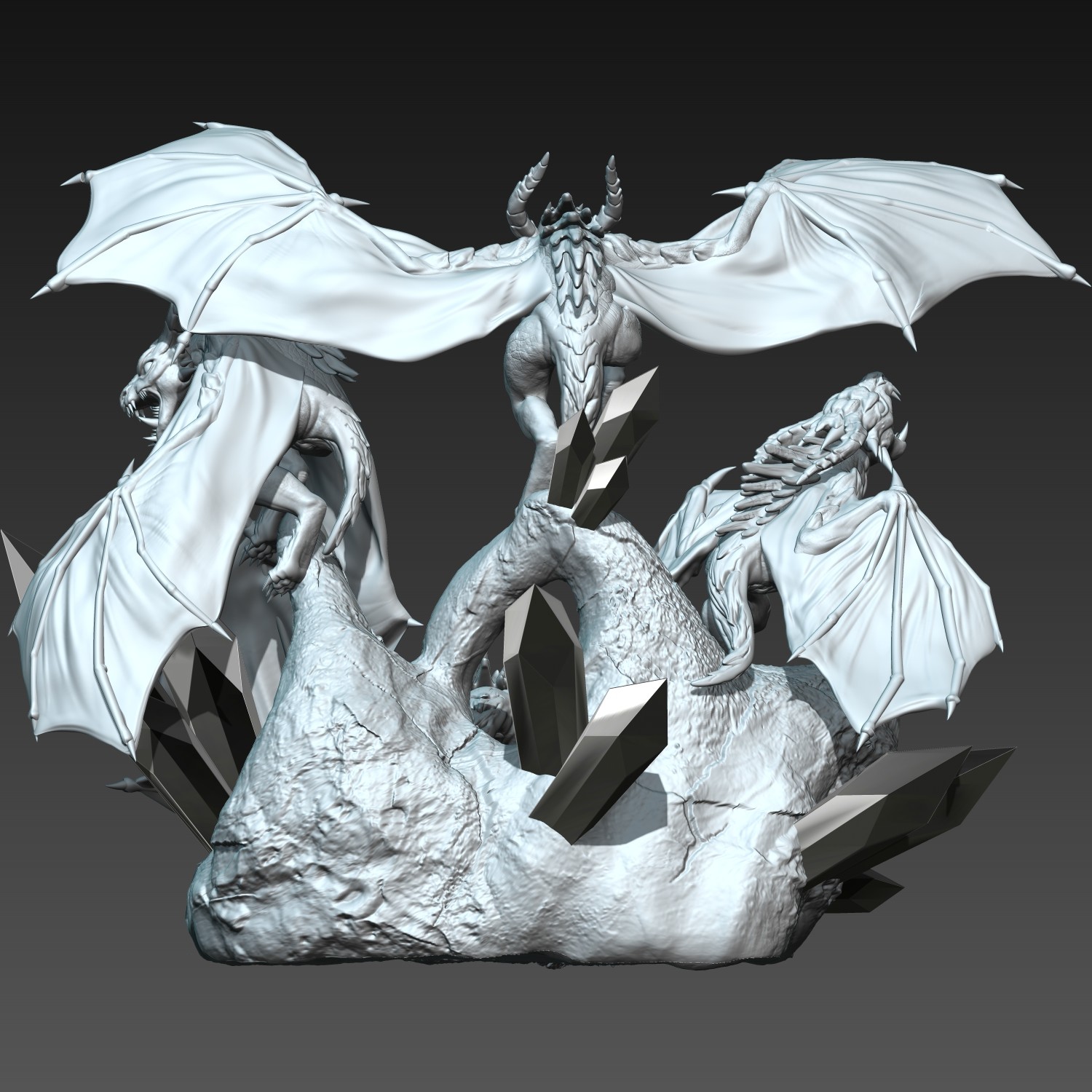 ArtStation - Term 6 - Reigns of the Frost Wyvern | Game Assets