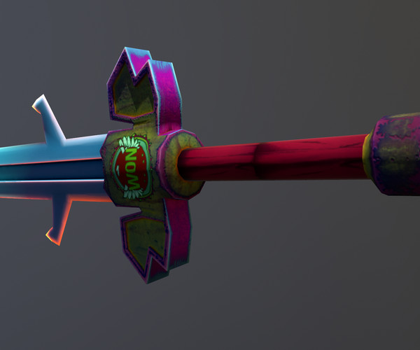 ArtStation - low poly sword | Game Assets
