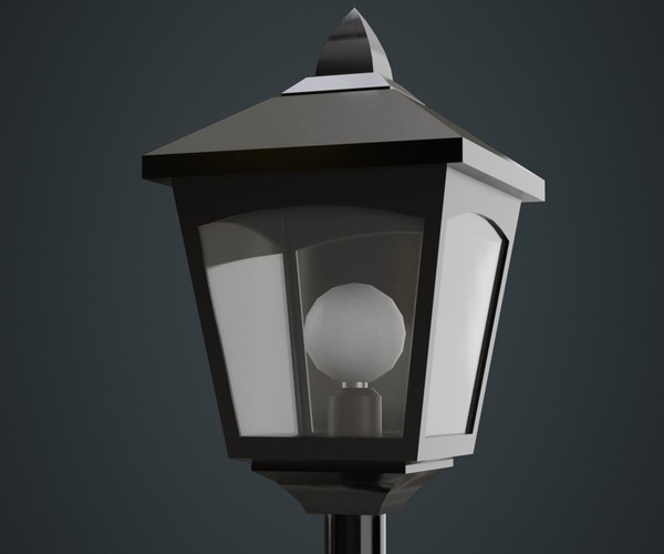 ArtStation - Street Light 1A | Game Assets