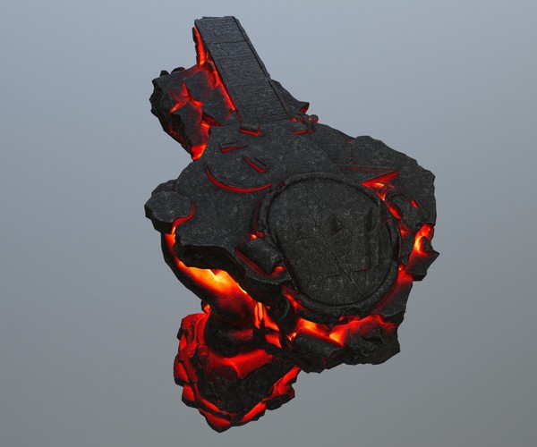 ArtStation - lava temple | Game Assets